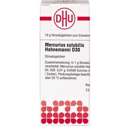 DHU-Arzneimittel Mercurius Solubilis Hahnemanni D 30 Globuli 10 g