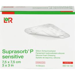 Lohmann & Rauscher Suprasorb P sensitive PU-Schaumv.bor.lite 7,5x7,5 10 St