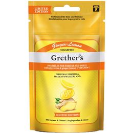 HAGER PHARMA Grethers Ginger Lemon zuckerfrei Past.Beutel Ref. 75 g