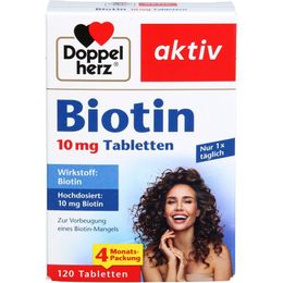 Queisser Doppelherz Biotin 10 mg Tabletten 120 St