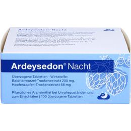 Ardeysedon Nacht &uuml;berzogene Tabletten 100 St