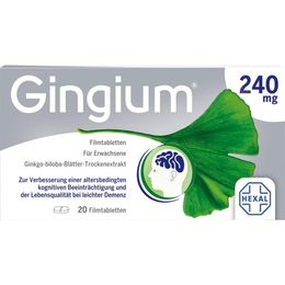 HEXAL&reg; Gingium 240 mg Filmtabletten 20 St