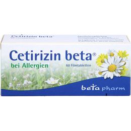 betapharm Cetirizin beta Filmtabletten 60 St