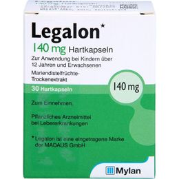 kohlpharma Legalon 140 Hartkapseln 30 St