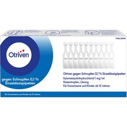 Otriven 0,1% Nasentropfen Einzeldosispipetten 40X0.3 ml