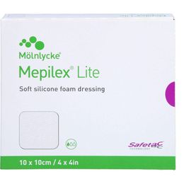 EurimPharm Arzneimittel Mepilex Lite Schaumverband 10x10 cm steril 5 St