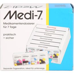 Medi 7 Medikamentendos.f.7 Tage wei&szlig; 1 St