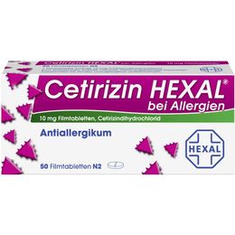 HEXAL® Cetirizin Hexal Filmtabletten bei Allergien 50 St