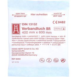 PARAM Verbandtuch 40x60 cm steril Din 13152-BR Verbandk. 1 St