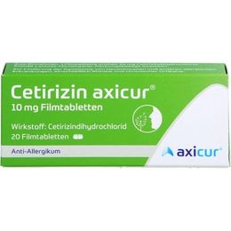 Cetirizin axicur 10 mg Filmtabletten 20 St