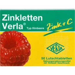 Verla-Pharm Arzneimittel GmbH & Co. KG Zinkletten Verla Himbeere Lutschtabletten 50 St