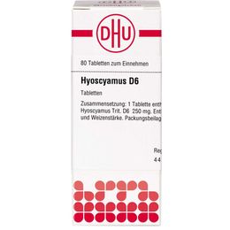 DHU-Arzneimittel Hyoscyamus D 6 Tabletten 80 St