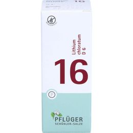 Pfl&uuml;ger&reg; Biochemie Pfl&uuml;ger 16 Lithium chloratum D 6 Tabl. 100 St