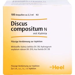 Heel Discus compositum N mit Kalmia Ampullen 100 St