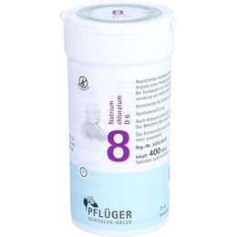 Pfl&uuml;ger&reg; Biochemie Pfl&uuml;ger 8 Natrium chloratum D 6 Tabl. 400 St