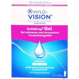 OmniVision GmbH HYLO-VISION SafeDrop Gel Augentropfen 2X10 ml