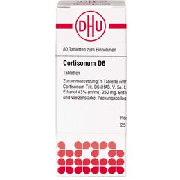 DHU-Arzneimittel Cortisonum D 6 Tabletten 80 St