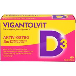 Wick Vigantolvit Vitamin D3 K2 Calcium Filmtabletten 60 St