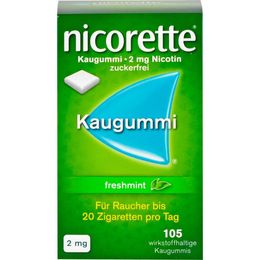 EMRA-MED Arzneimittel GmbH Nicorette Kaugummi 2 mg freshmint 105 St