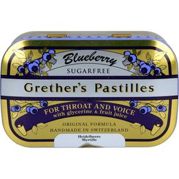 HAGER PHARMA Grethers Blueberry zuckerfrei Pastillen 110 g