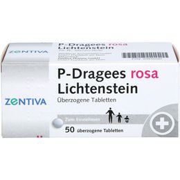 P Dragees rosa 50 St