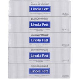 Linola fett Creme 5X100 g