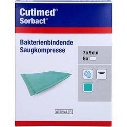 B2B Medical Cutimed Sorbact Saugkompressen 7x9 cm 6 St