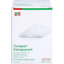 kohlpharma Curapor Wundverband steril transparent 5x7 cm 50 St
