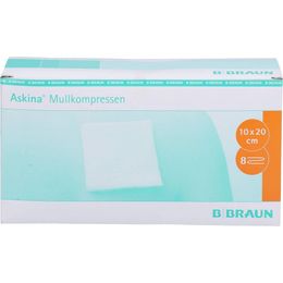 B.Braun Askina Mullkompressen 10x20 cm steril 25X2 St