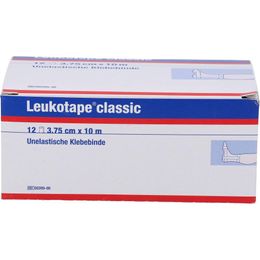B2B Medical Leukotape Classic 3,75 cmx10 m wei&szlig; 12 St