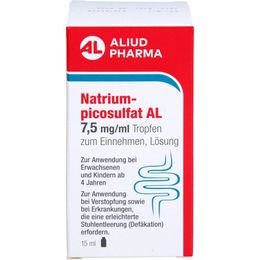 ALIUD Natriumpicosulfat Al 7,5 mg/ml Tropfen z.Einnehmen 15 ml