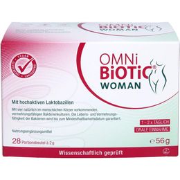 INSTITUT ALLERGOSAN Deutschland (privat) GmbH Omni BiOTiC Woman Pulver 28X2 g