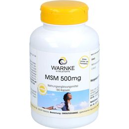 Msm 500 mg Kapseln 180 St