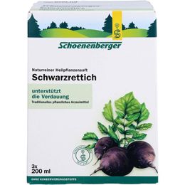 Salus Schwarzrettich Schoenenberger Heilpflanzens&auml;fte 3X200 ml