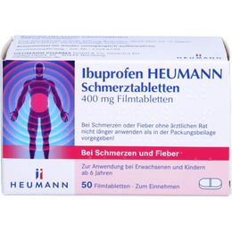 Ibuprofen Heumann Schmerztabletten 400 mg 50 St