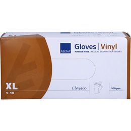 ABENA Vinyl Handschuhe puderfrei x-large 100 St