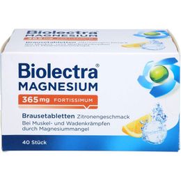 HERMES Arzneimittel Biolectra Magnesium 365 mg fortissimum Zitrone 40 St