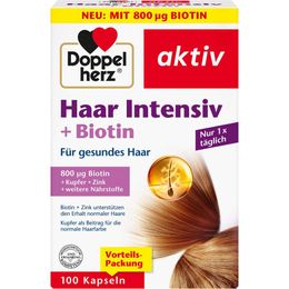 Queisser Doppelherz Haar Intensiv+Biotin Kapseln 100 St