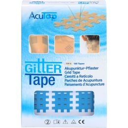 Gitter Tape AcuTop Akupunkturpflaster 2x3 cm blau 180 St