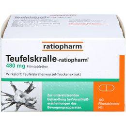 TEUFELSKRALLE-ratiopharm Filmtabletten 100 St