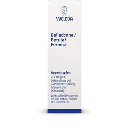 Weleda BELLADONNA/BETULA/FORMICA Augentropfen 10 ml