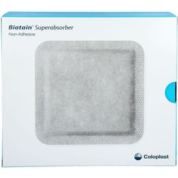 Coloplast Biatain Superabsorber nicht-haftend 12x12 cm 10 St