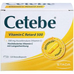 STADA Cetebe Vitamin C Retardkapseln 500 mg 120 St