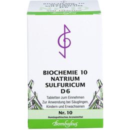 Bombastus Biochemie 10 Natrium sulfuricum D 6 Tabletten 500 St
