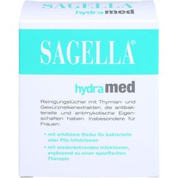 Sagella hydramed Intimwaschlotion T&uuml;cher 10 St
