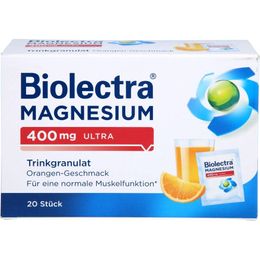 HERMES Arzneimittel Biolectra Magnesium 400 mg ultra Trinkgran.Orange 20 St