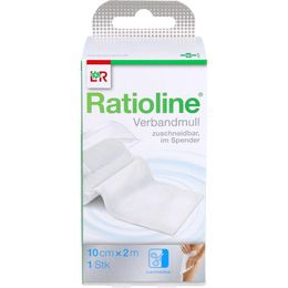 Lohmann & Rauscher Ratioline acute Verbandmull 10 cmx2 m gerollt 1 St
