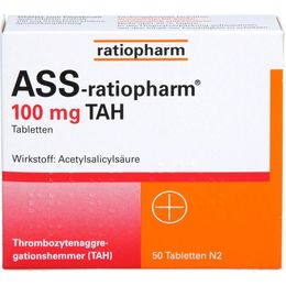 ASS-ratiopharm 100 mg Tah Tabletten 50 St