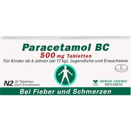 Paracetamol Bc 500 mg Tabletten 20 St