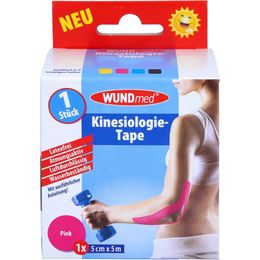 Axisis Kinesiologie Tape 5 cmx5 m pink 1 St